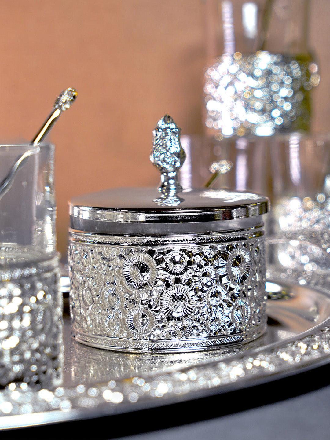 Buy New Silver Kawa Set Online – Ekaani