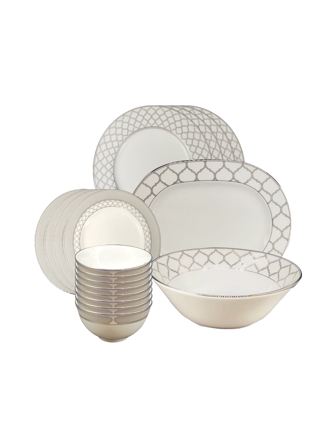 Shop Eternal Palace-18 Pcs Dinner Set Online – Ekaani